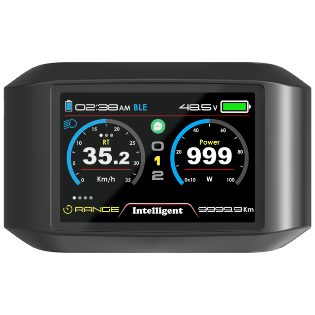 3.2inch 750C Ebike Display for BAFANG BBS01 BBS02 BBSHD Mid Drive Motor ...