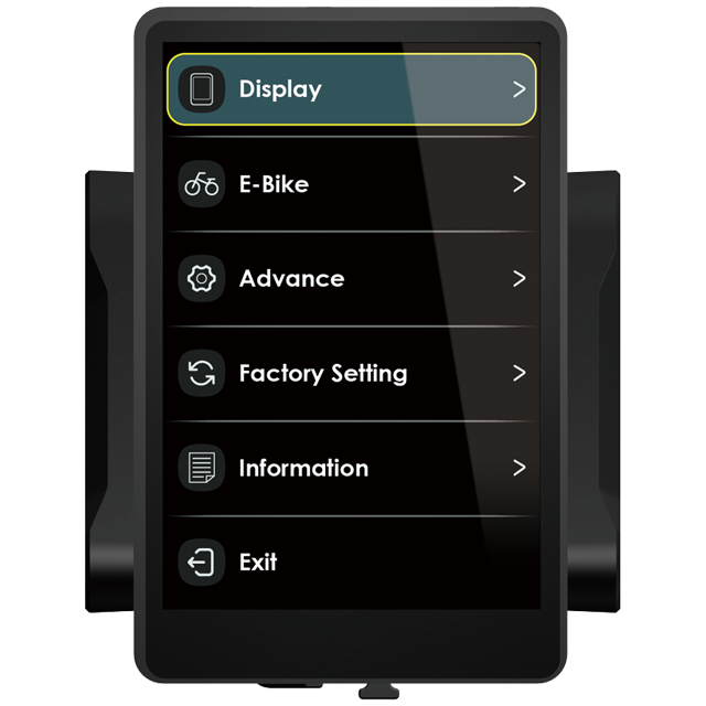 USB-A Port Multilanguage Dual Interface 860C Ebike Display for Bafang Mid Motor from China ...